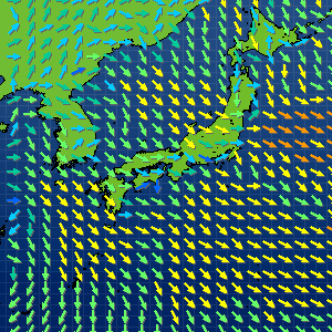 Real-Time Map of Japanese Radiation Levels, Wind Patterns And Tokyo ...